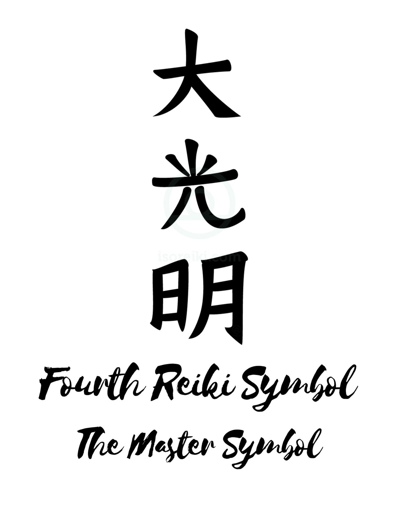 The Fourth Reiki Symbol - The Master Symbol | Free Reiki Course